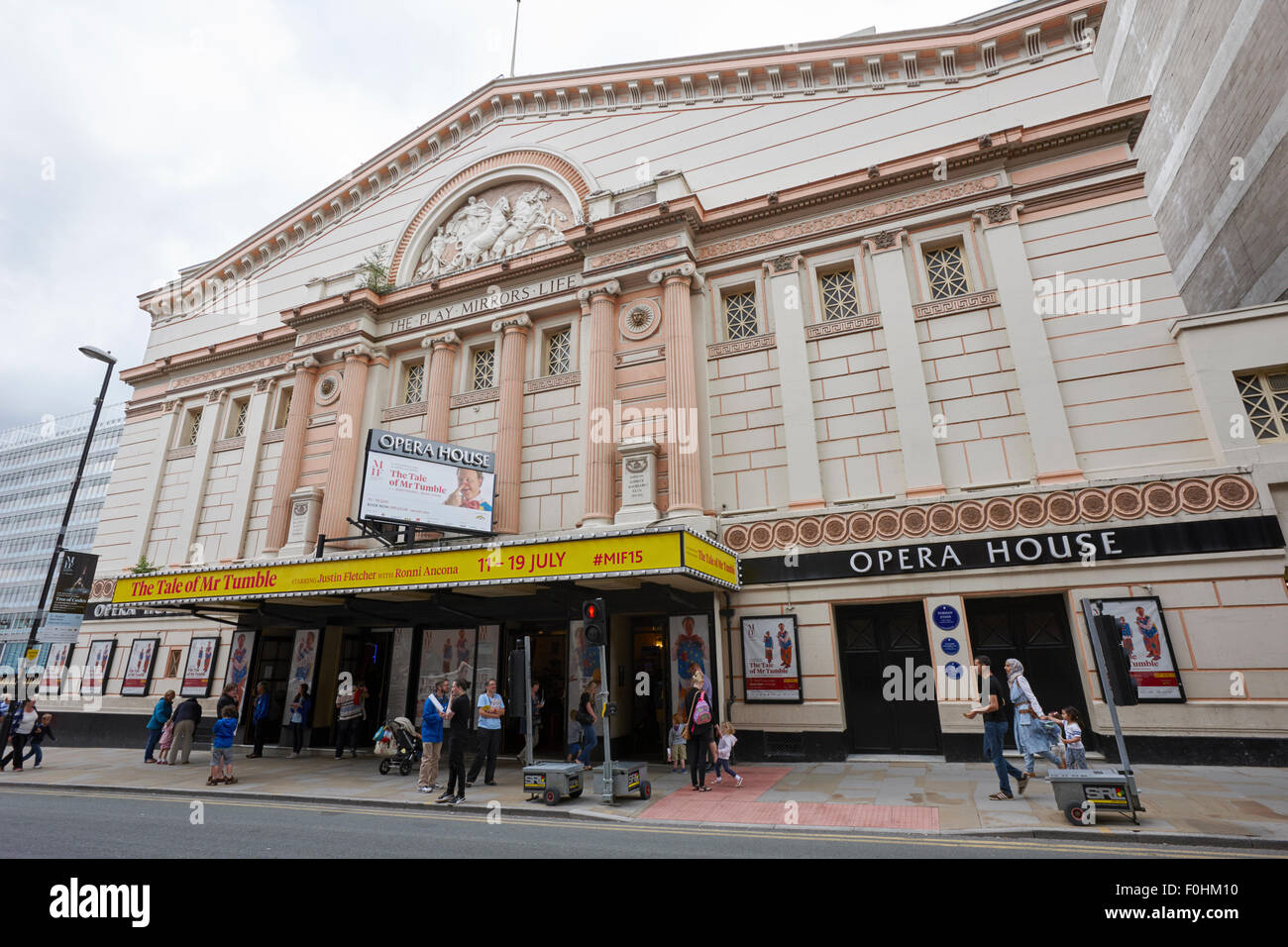 The opera house Manchester England UK Stock Photo - Alamy