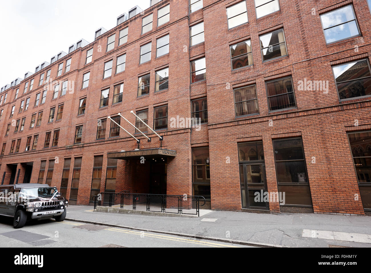 heron house registry office Manchester city centre England UK Stock ...