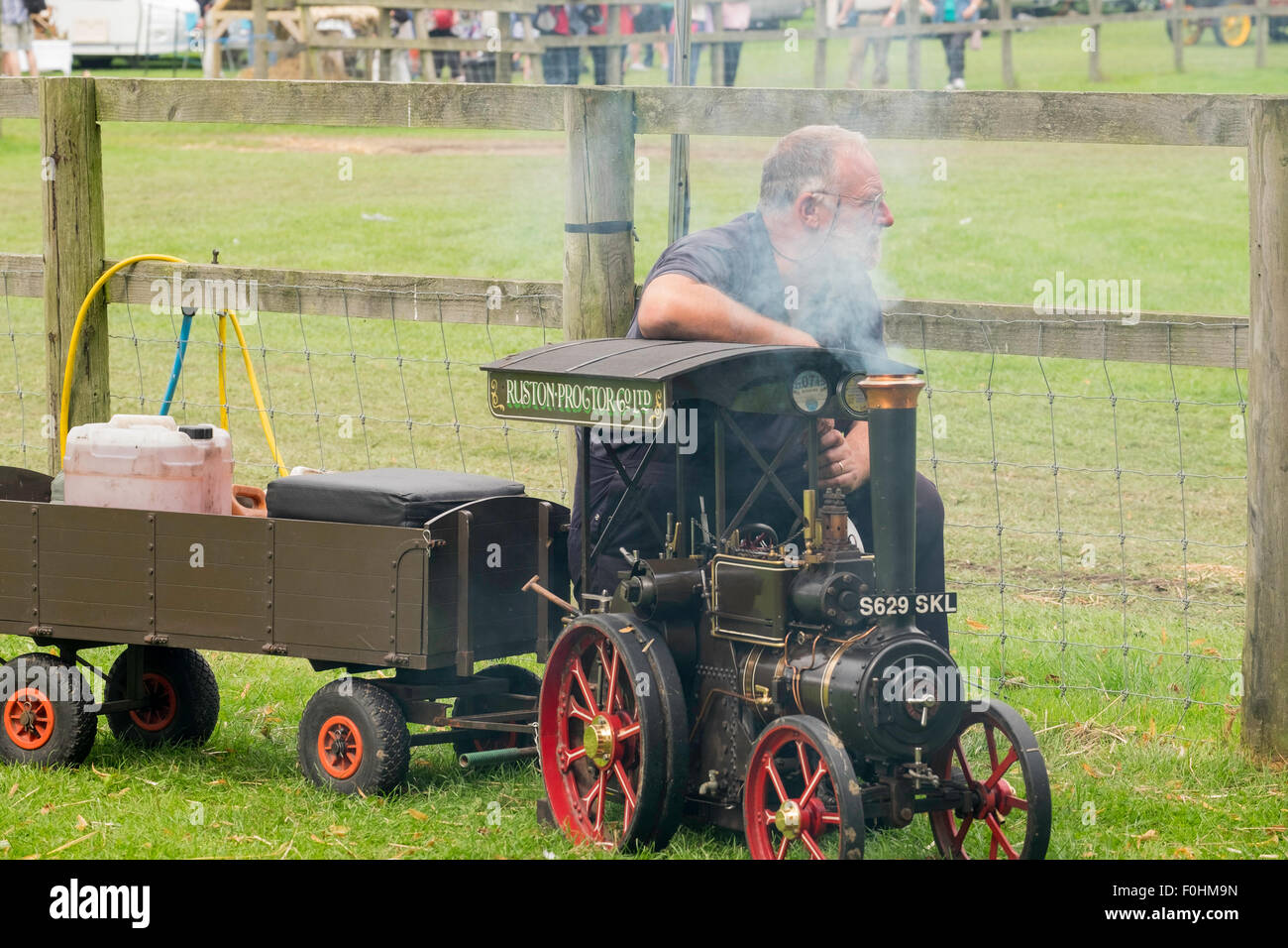 Miniature steam engine on display hi-res stock photography and images ...