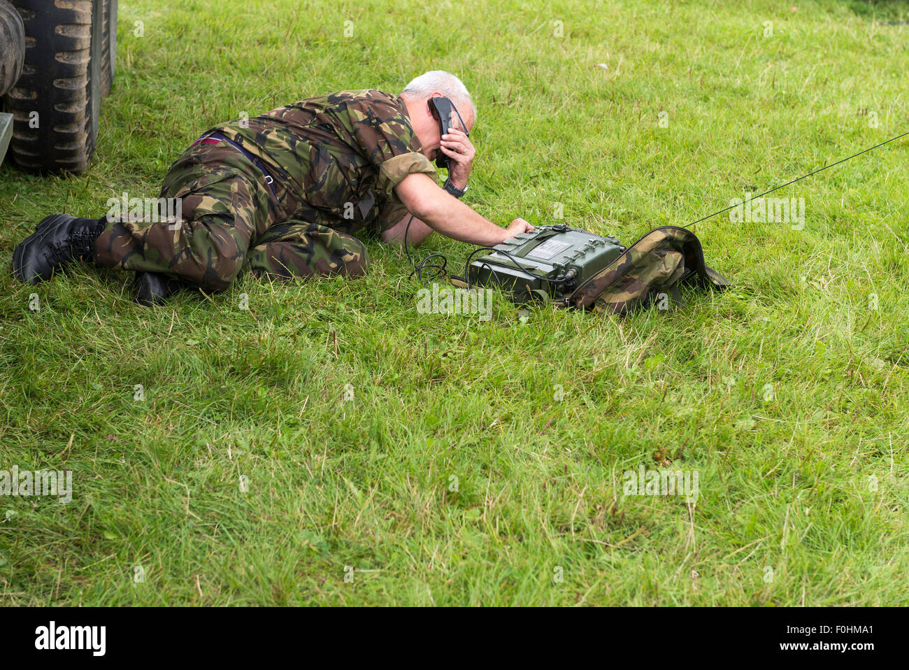 Man Dressed In Army Uniform Stock Photos & Man Dressed In Army Uniform ...