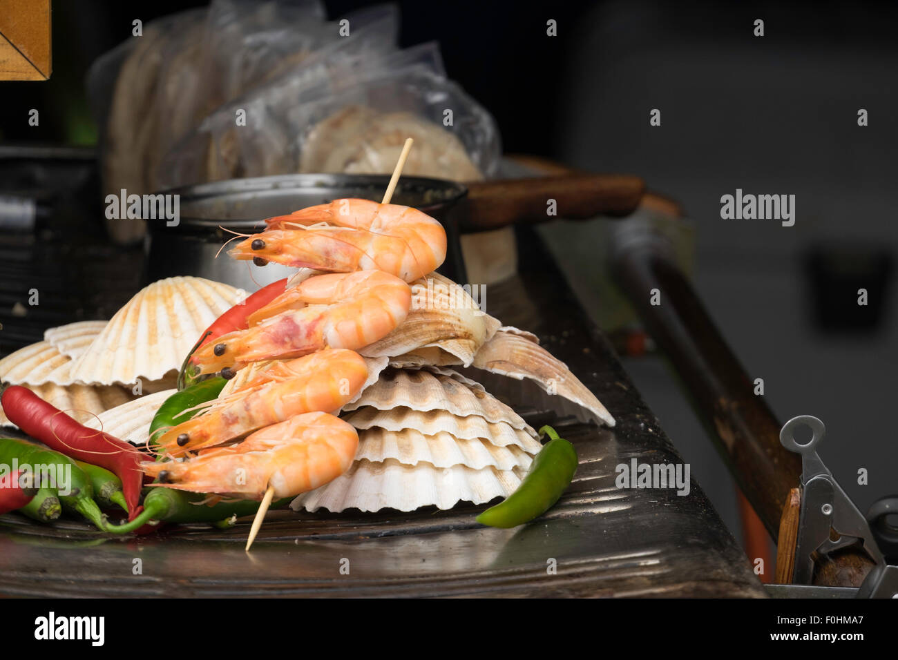 Fish tails shells hi-res stock photography and images - Alamy
