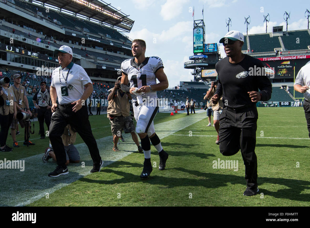 Philadelphia, Pennsylvania, USA. 16th August, 2015. Philadelphia Eagles ...