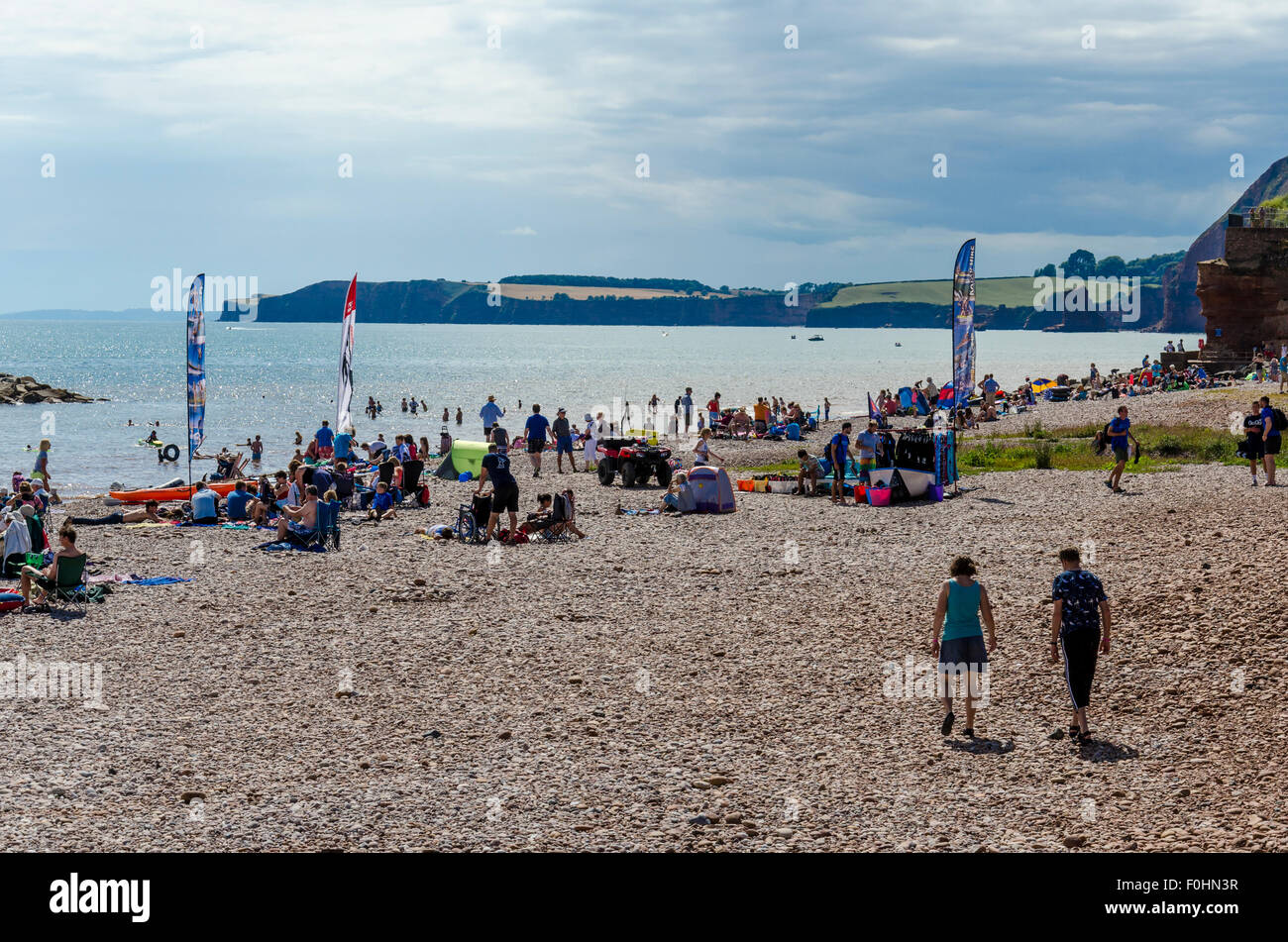 Sidmouth devon seafront hi-res stock photography and images - Alamy