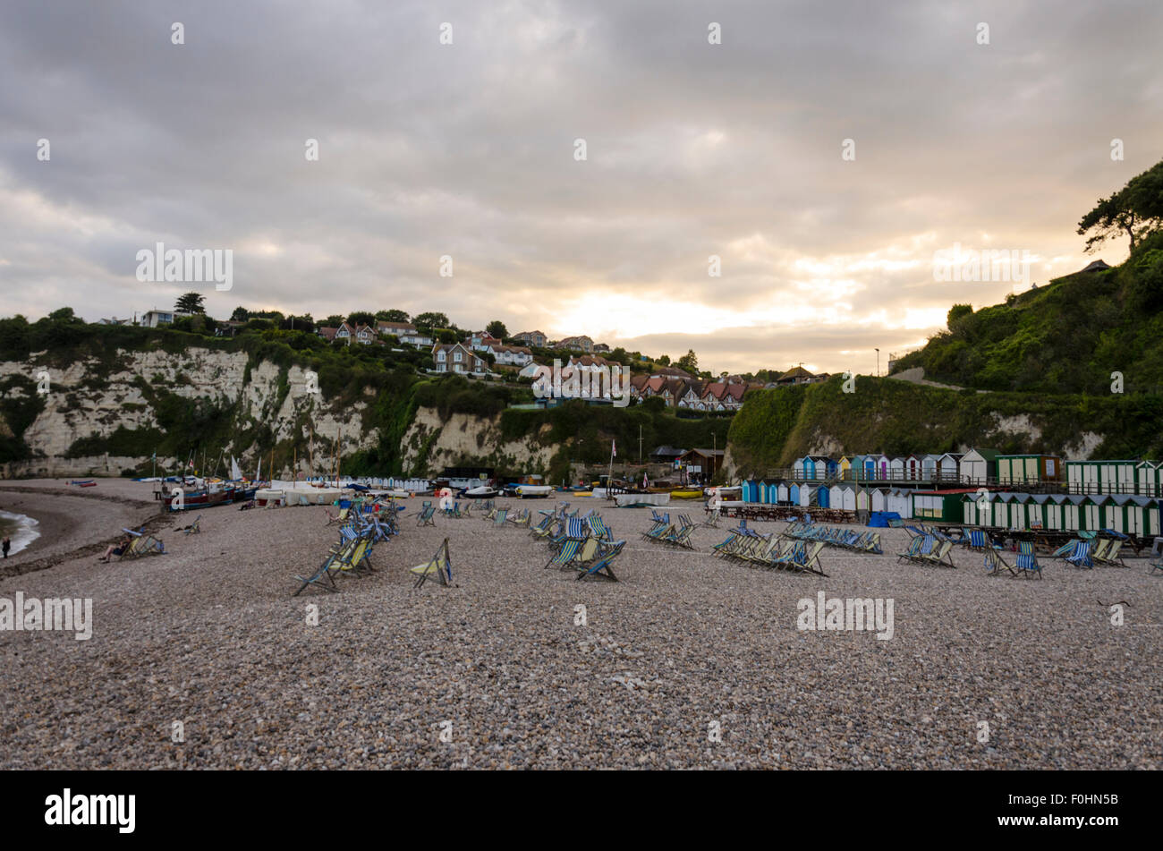 Beer, East Devon, UK. Part of the Jurassic Coast Stock Photo - Alamy