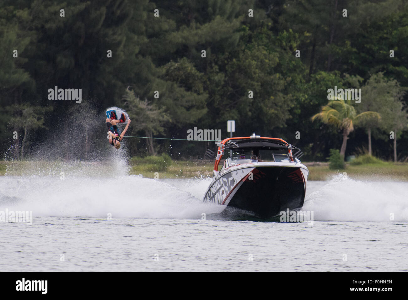 Wakeboarding National Championship at Miami Watersports Complex, Amelia ...