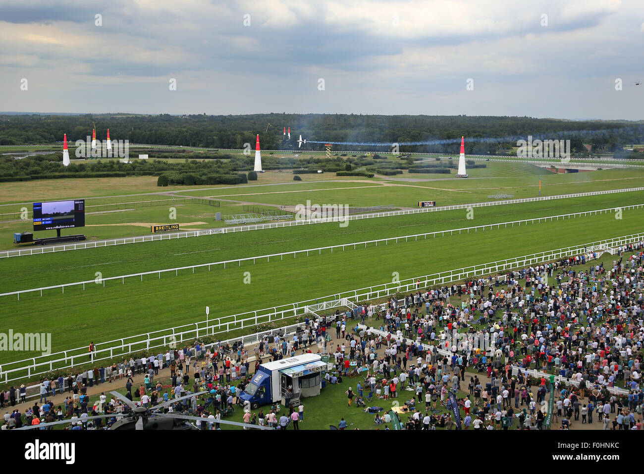 Ascot aerial hi-res stock photography and images - Alamy