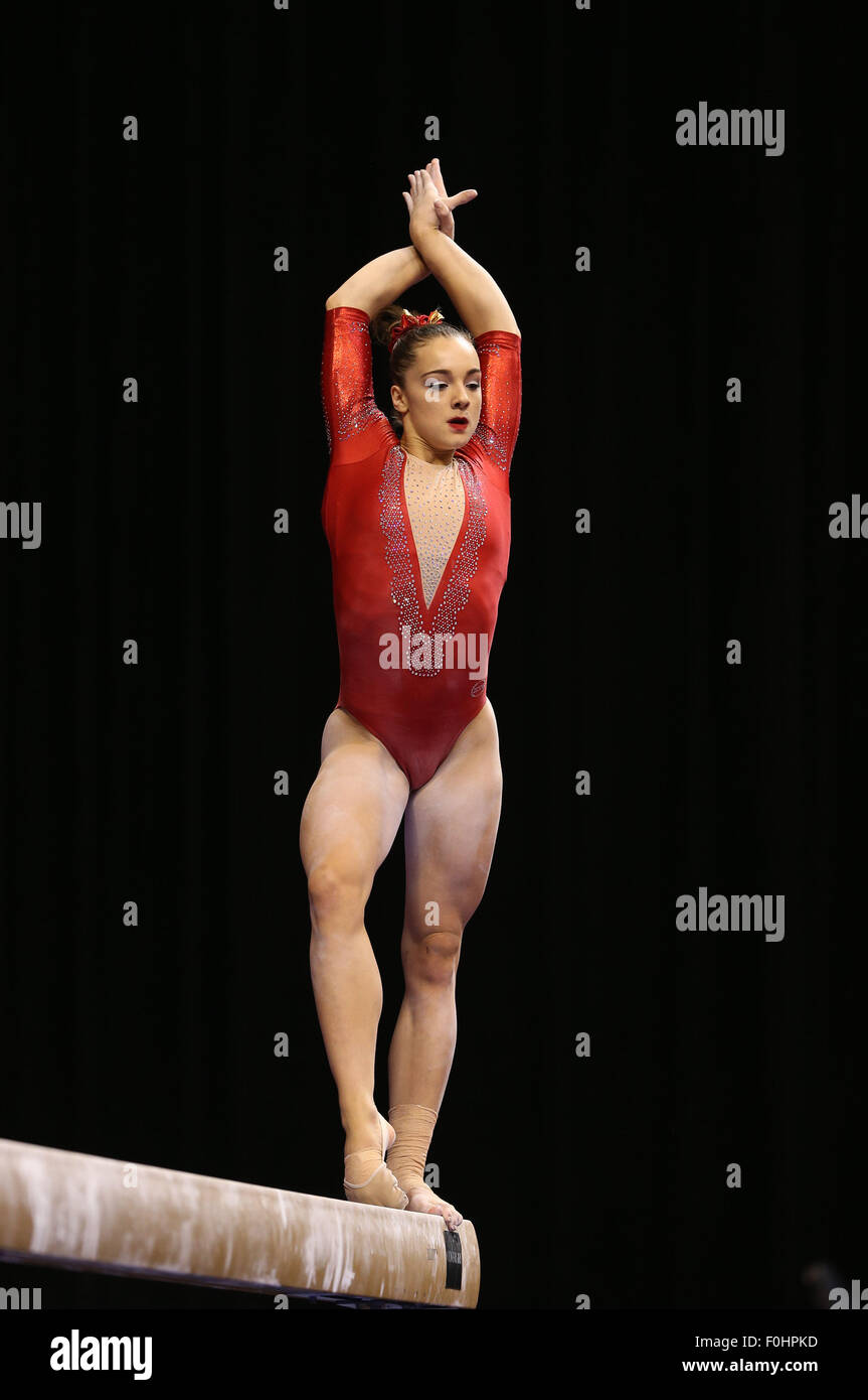 2015 gymnastics maggie nichols hi-res stock photography and images - Alamy