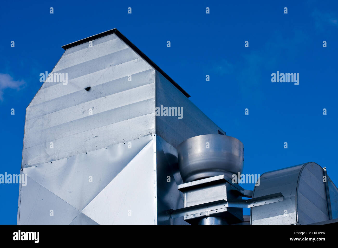 Ventilation duct building roof hi-res stock photography and images - Alamy