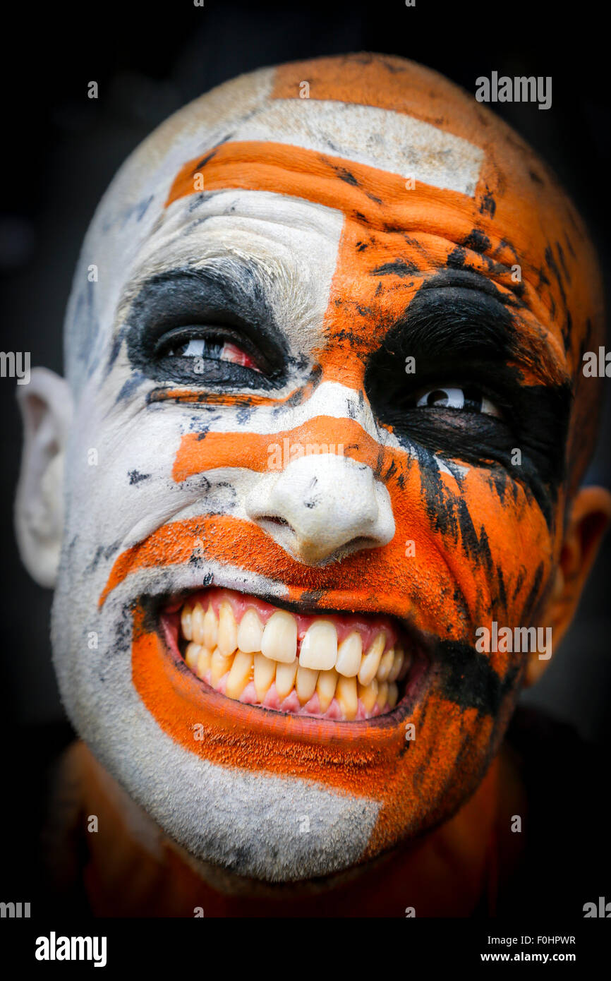 Actor playing the part of Edward Blank in a play at the Edinburgh ...