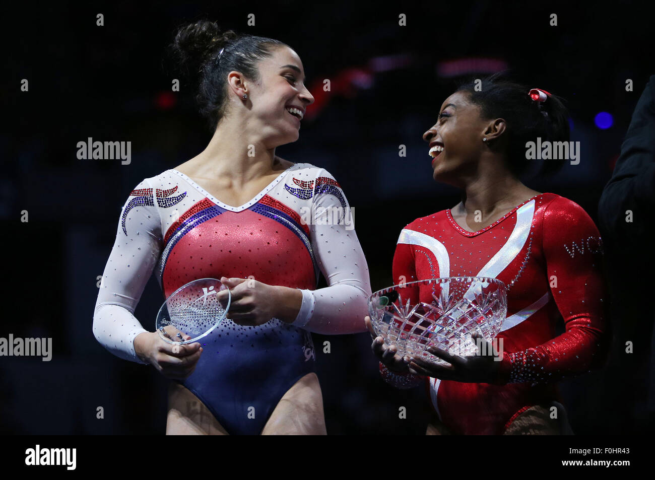 August 15, 2015 Indianapolis, IN .2012 Olympic gold medalist Alexandra ...