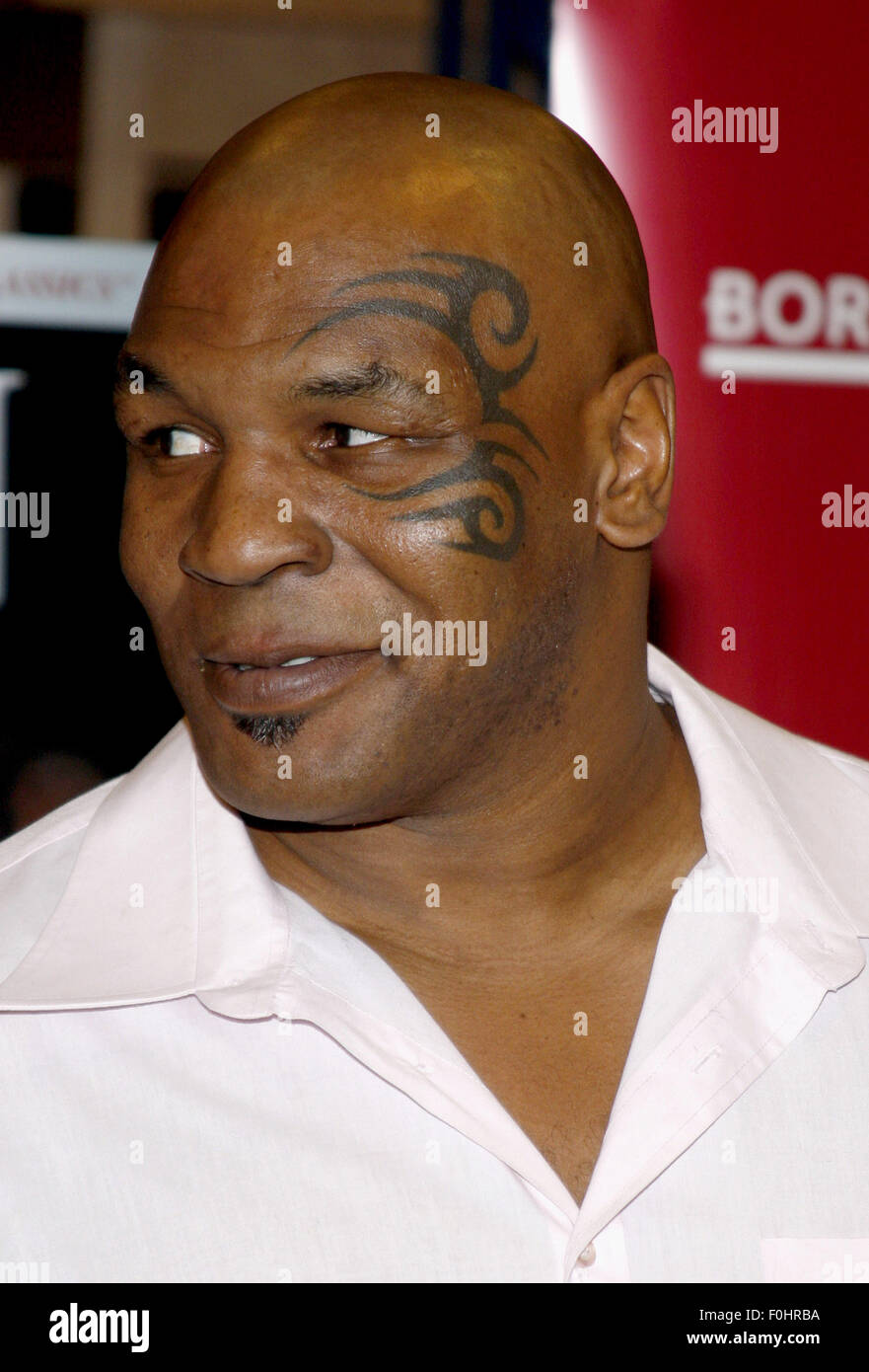 Mike Tyson promotes the Blu-ray and DVD 'Tyson' held at the Borders in ...