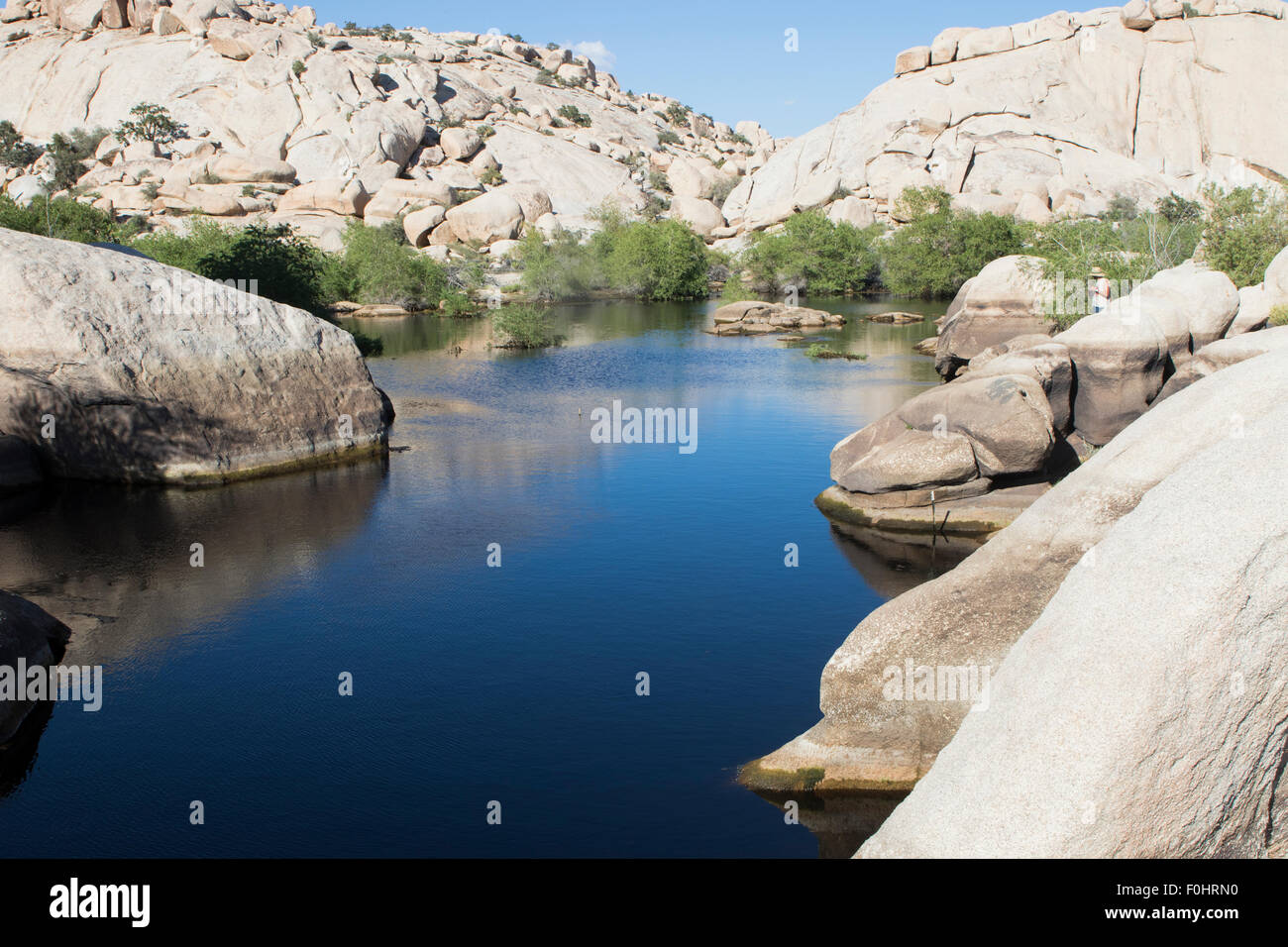 Barker Dam in Joshua Tree national park California .constructed by ...