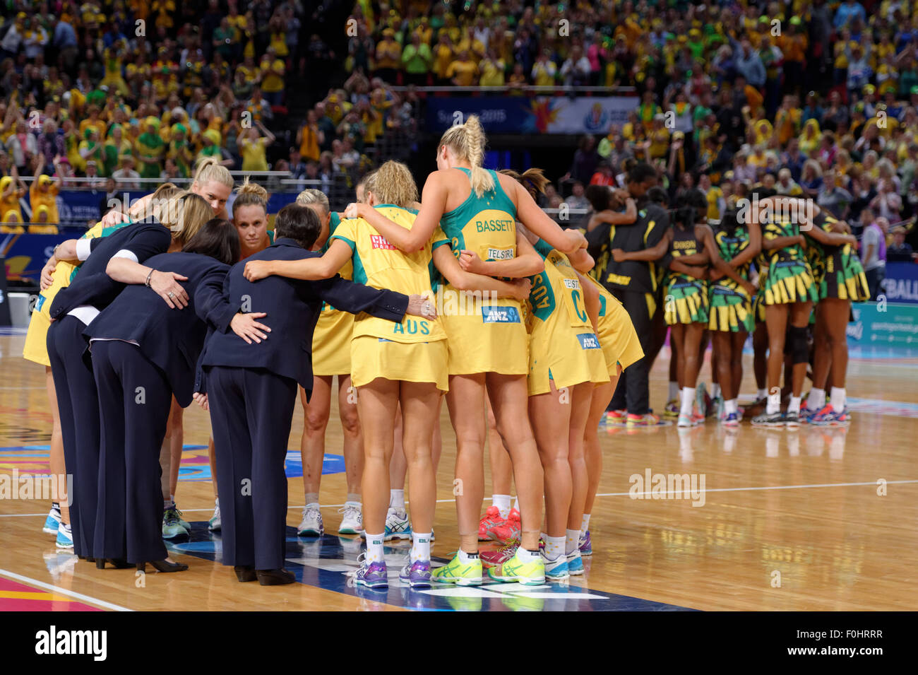 Netball world cup crowd hi-res stock photography and images - Alamy