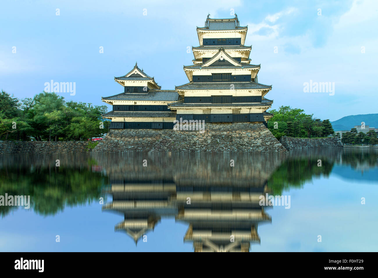Matsumoto castle in Matsumoto, Japan Stock Photo - Alamy