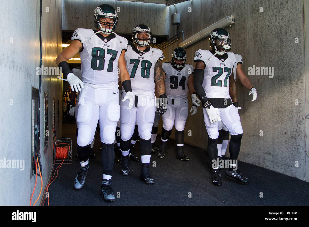 Philadelphia, Pennsylvania, USA. 16th August, 2015. Philadelphia Eagles ...