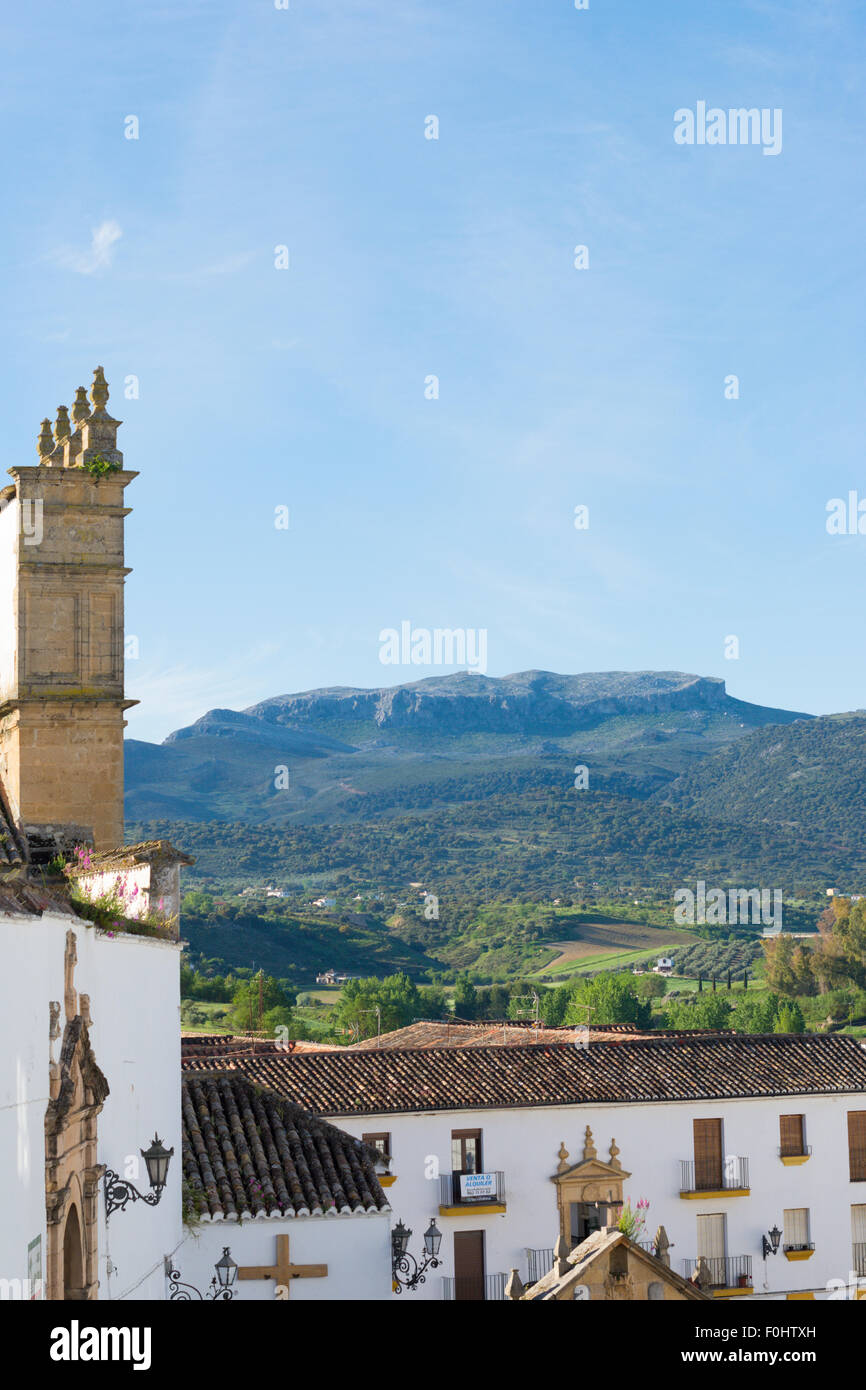 Old Moorish buildings in Ronda in Andalusia, Spain Stock Photo - Alamy