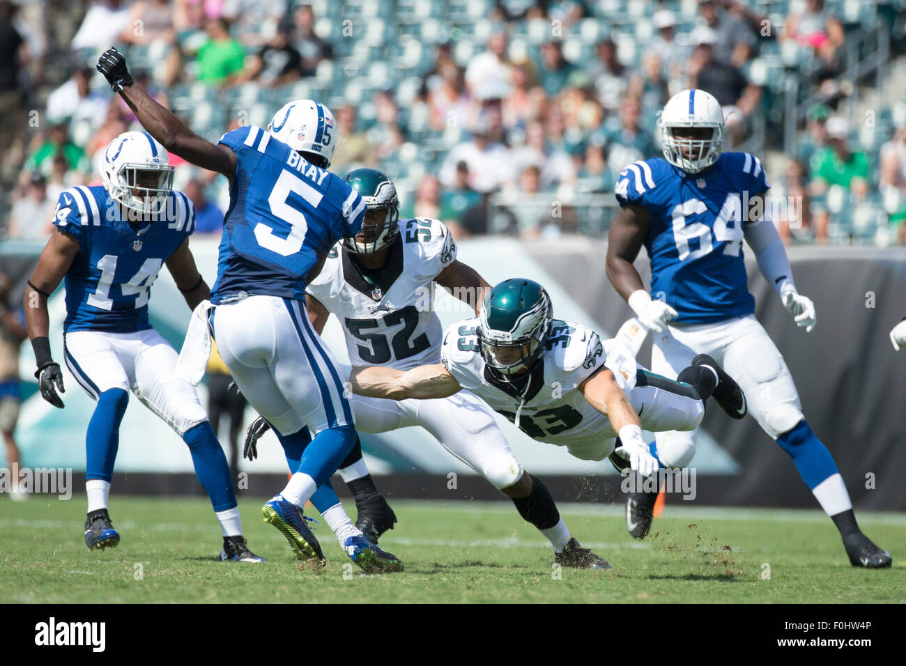 Philadelphia, Pennsylvania, USA. 16th August, 2015. Philadelphia Eagles ...