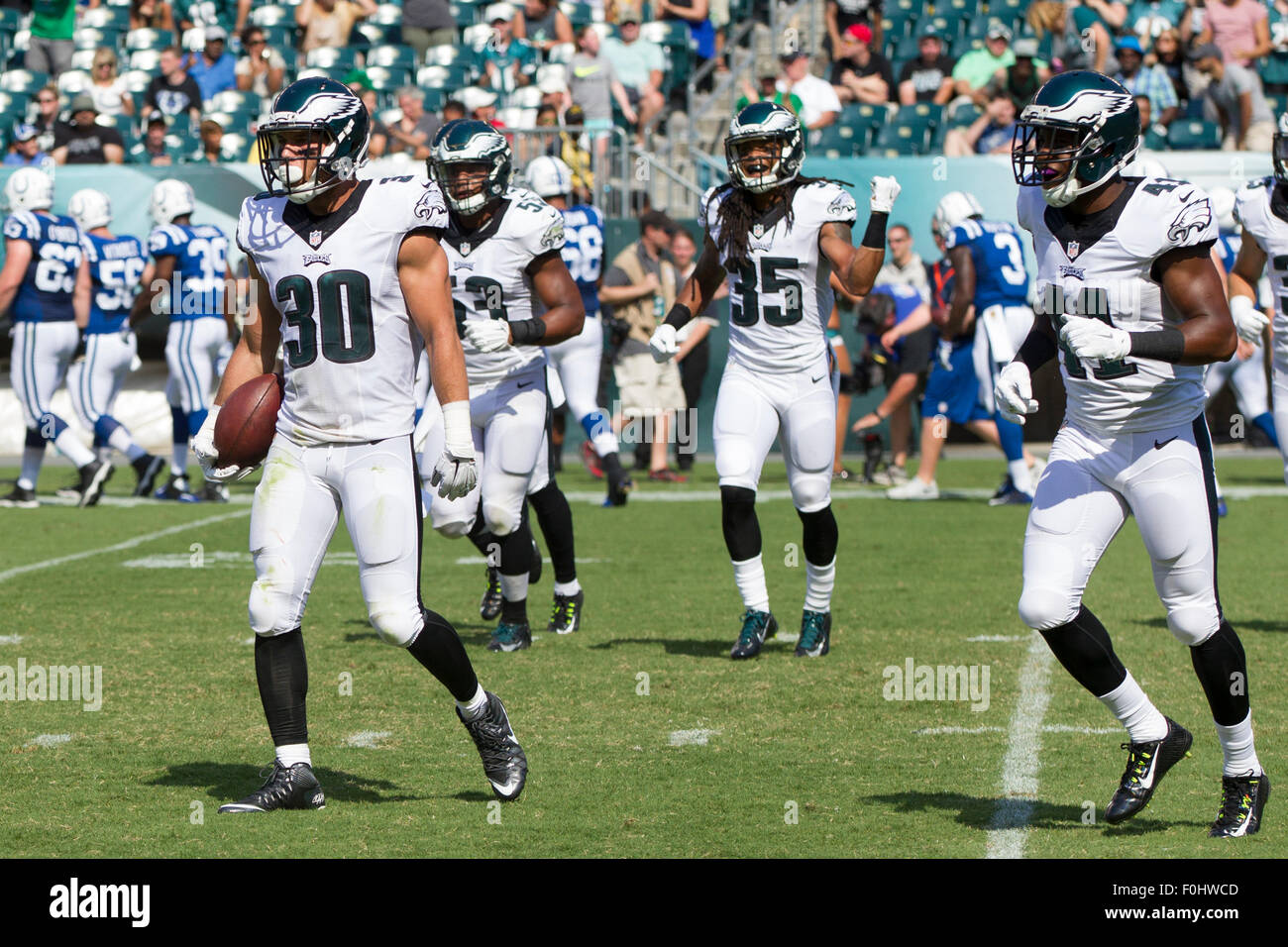 Philadelphia, Pennsylvania, USA. 16th August, 2015. Philadelphia Eagles ...