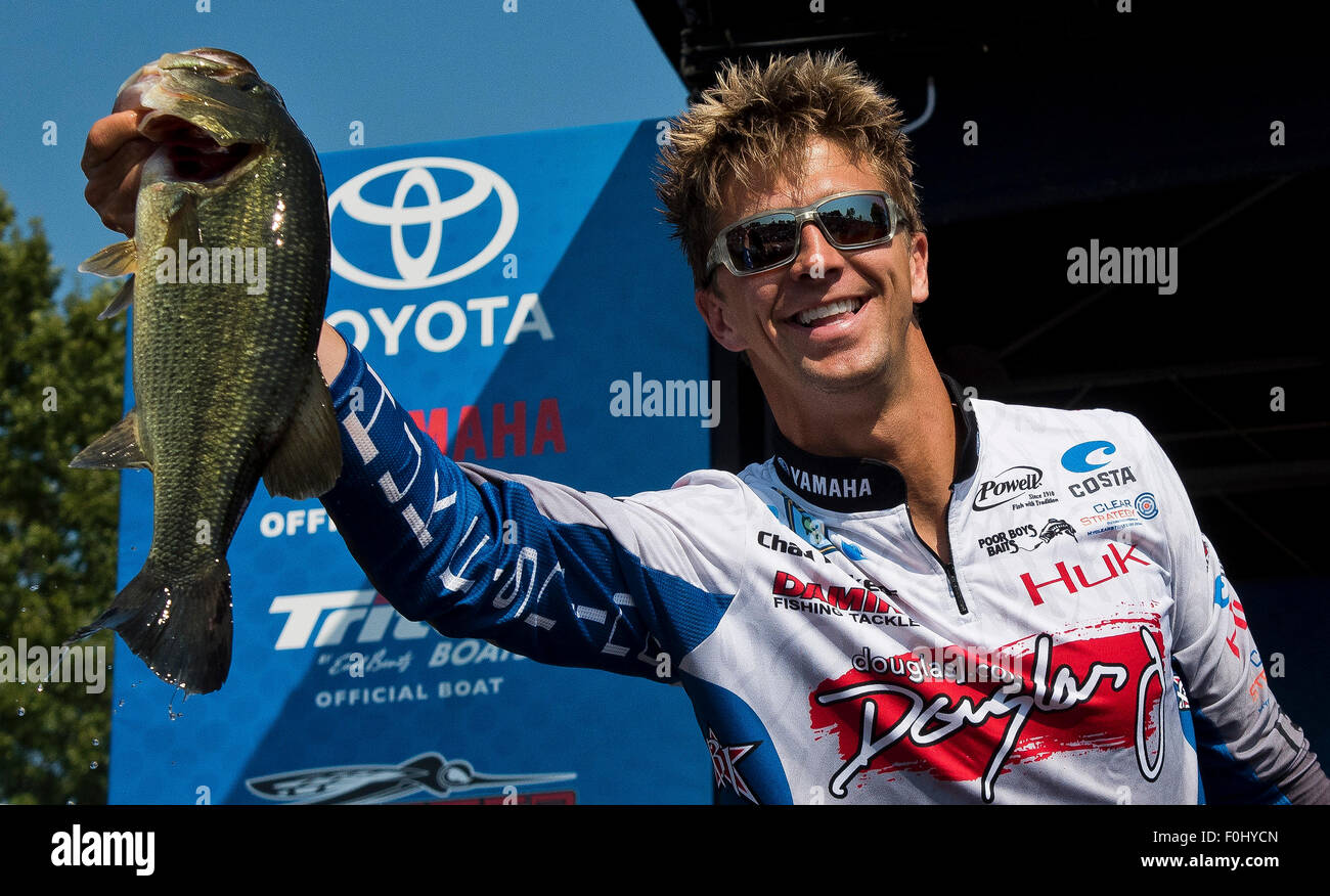 North East, Maryland, USA. 16th Aug, 2015. Chad Pipkens is all smiles ...