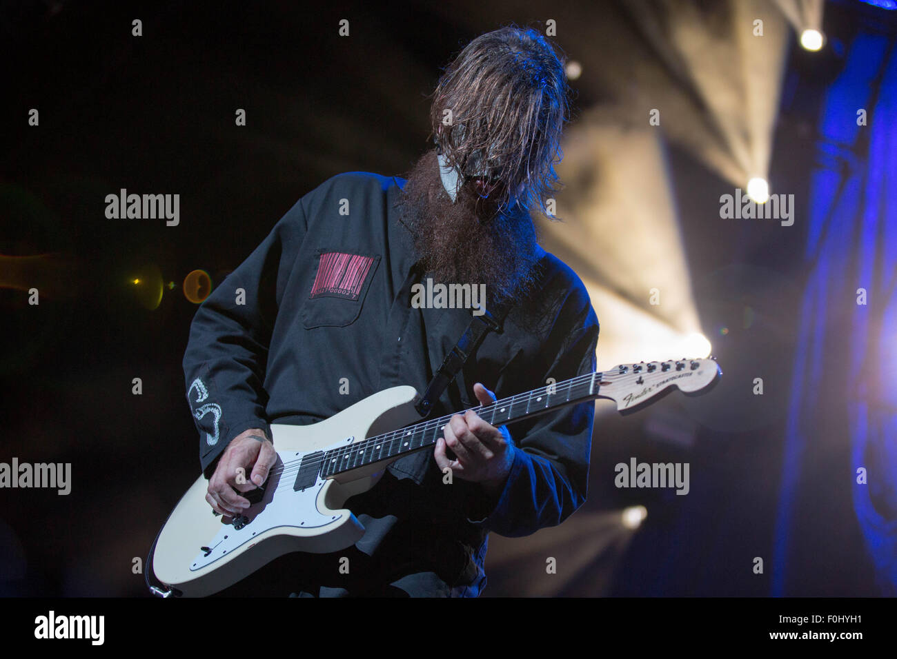 Tinley Park, Illinois, USA. 15th Aug, 2015. Guitarist JIM ROOT of ...