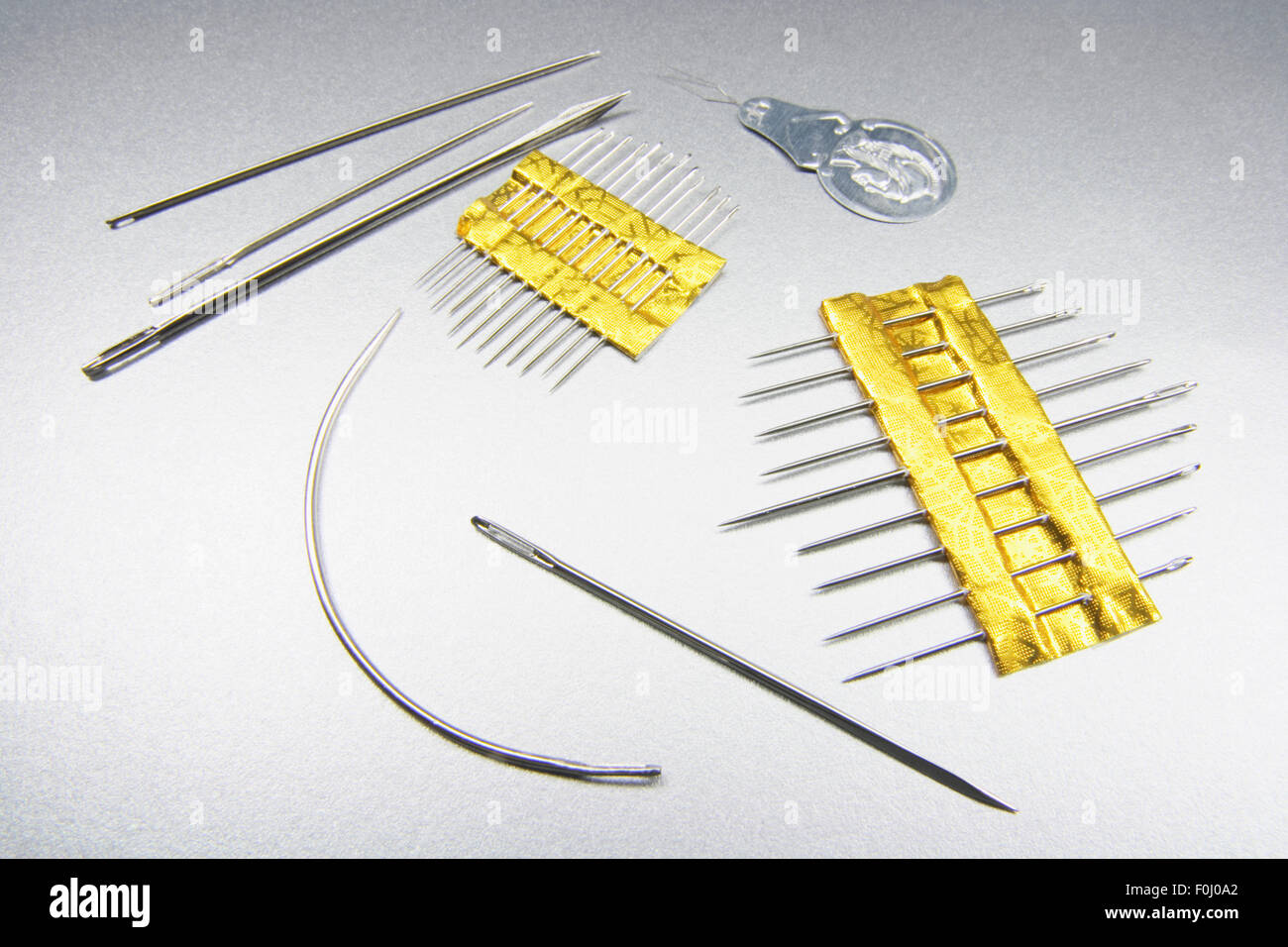Sizes needles sewing hi-res stock photography and images - Alamy