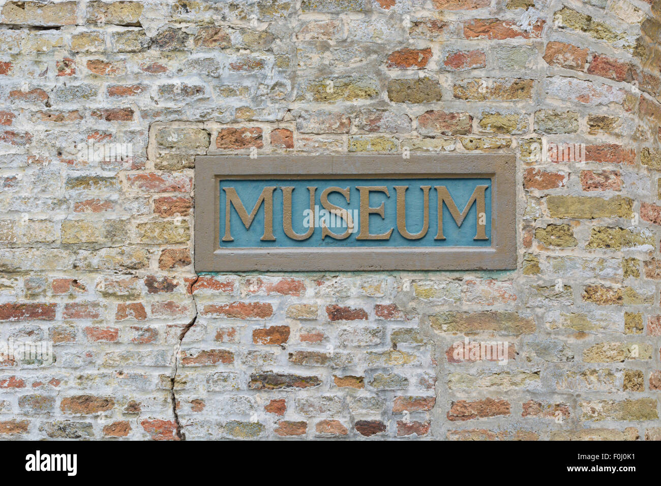 A Brass Museum Sign Bruges in Belgium Stock Photo - Alamy