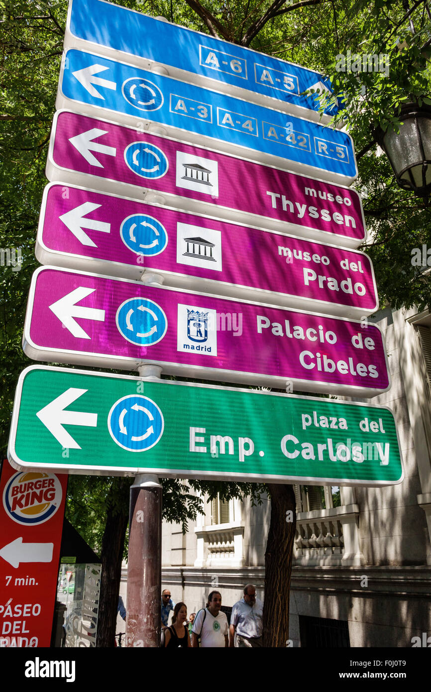 Traffic sign directions hi-res stock photography and images - Alamy