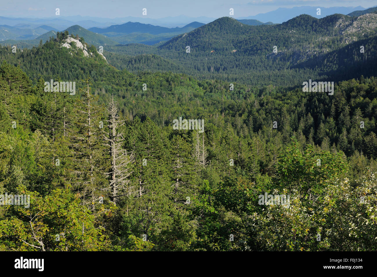 North Velebit National Park, Velebit Nature Park, Dalmatian coast ...