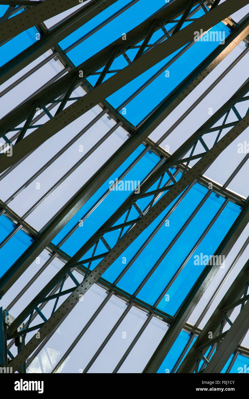 Exhibition of Daniel Burren in the Grand Palais in Paris in 2012 Stock ...