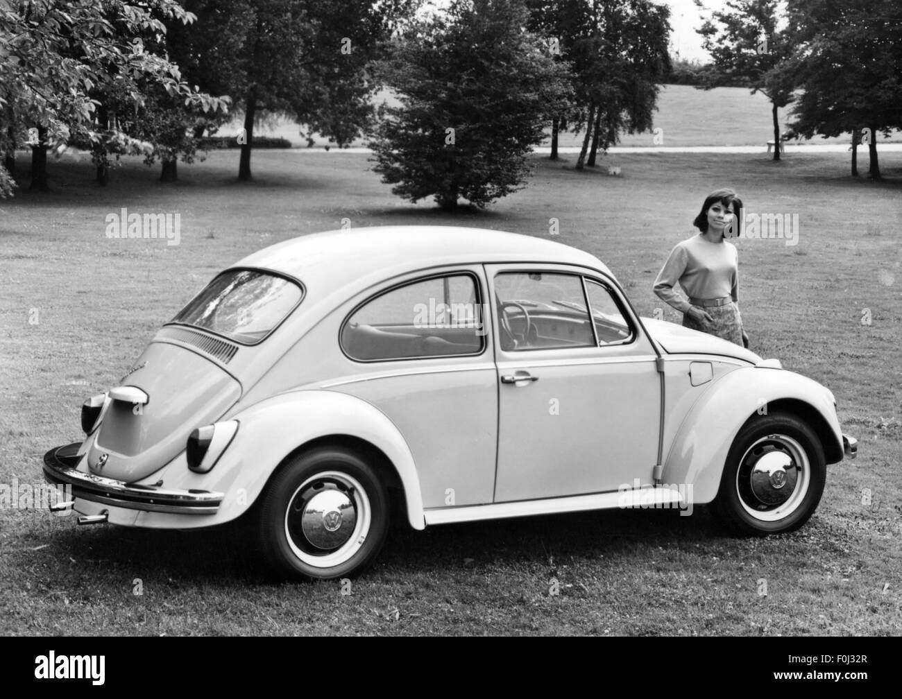 1970 volkswagen beetle Black and White Stock Photos & Images - Alamy