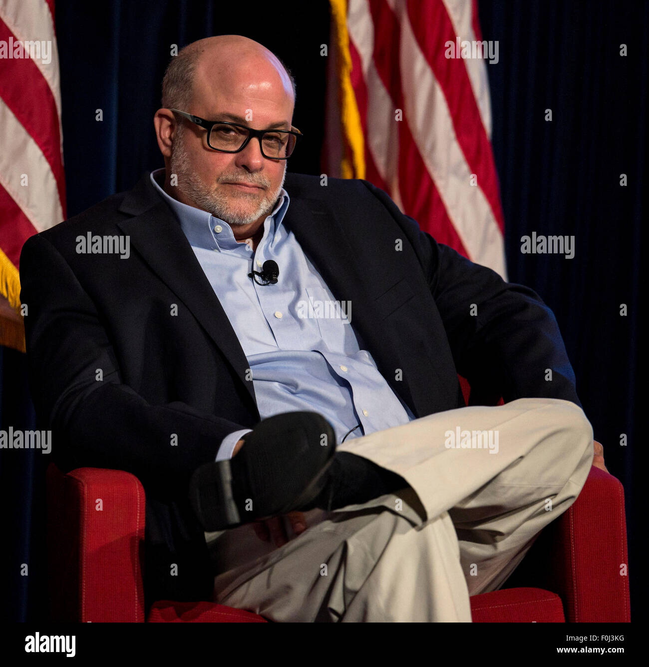 Simi Valley, California, USA. 16th Aug, 2015. Conservative talk radio ...