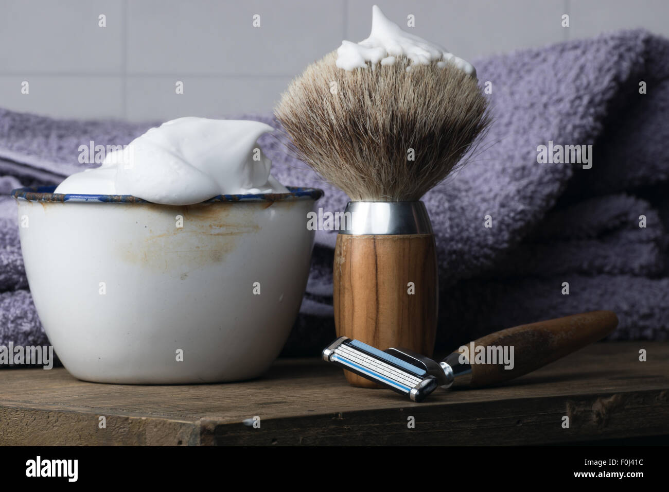 Body shaving hi-res stock photography and images - Alamy