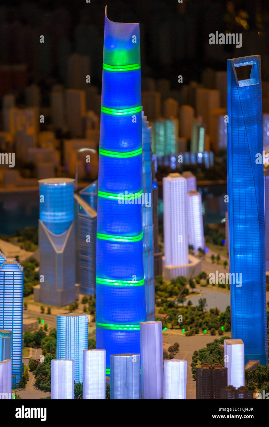 A detail of a city layout of Shanghai. The layout takes care of the ...