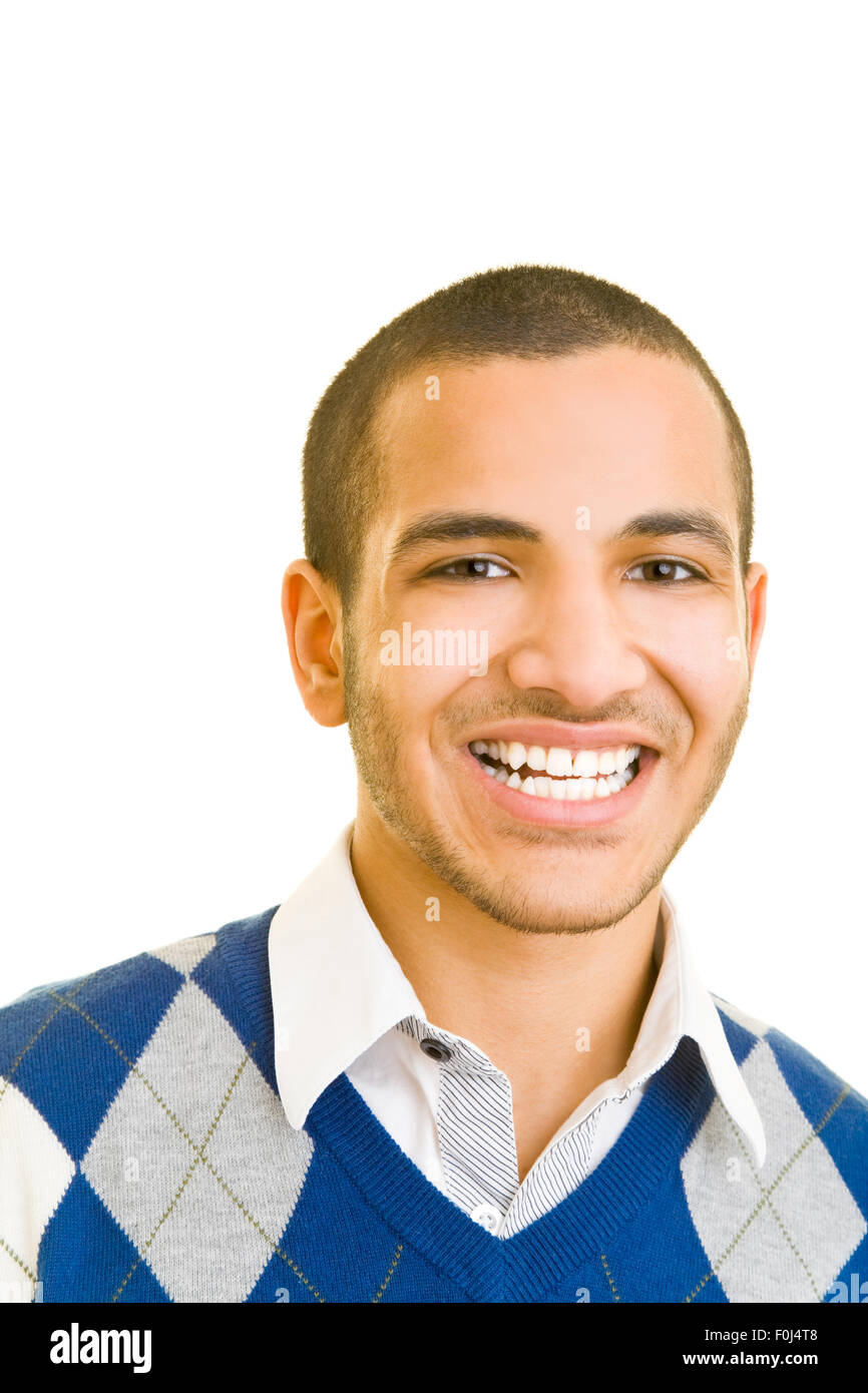 Portrait of a happy smiling moroccan man Stock Photo - Alamy