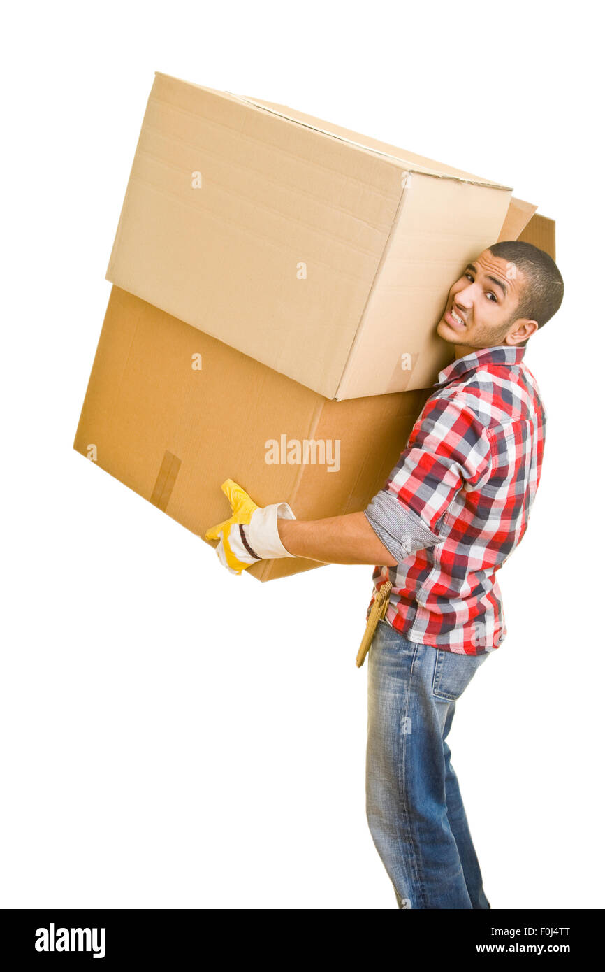 Person Lifting Heavy Stuff