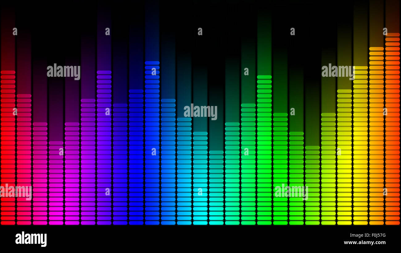 Music equalizer hi-res stock photography and images - Alamy