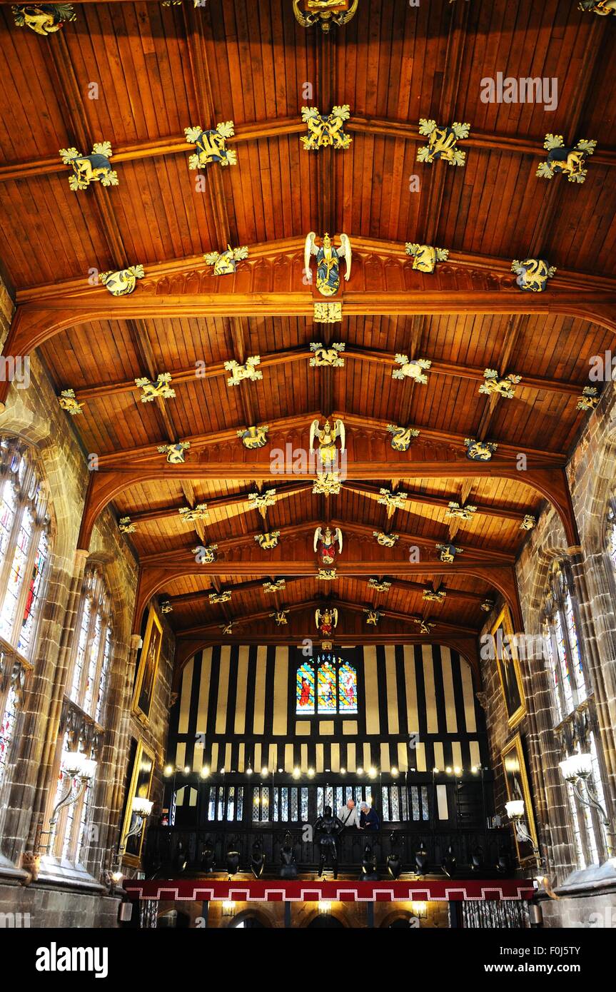 The Great Hall in St Marys Guildhall, Coventry, West Midlands, England ...