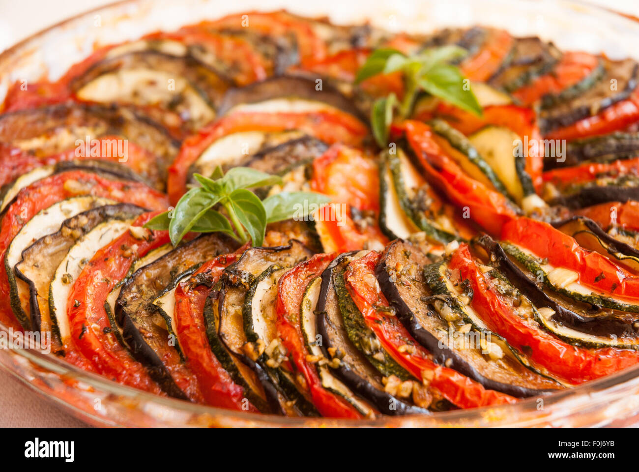 Ratatouille - traditional French Provencal vegetable dish cooked in ...