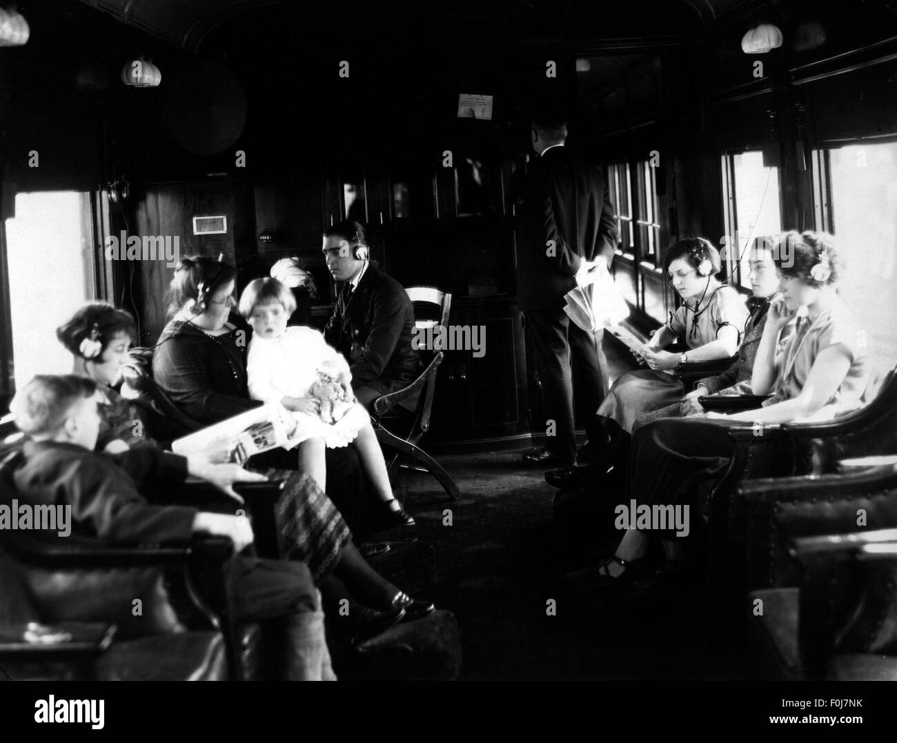 1920s train interior hi-res stock photography and images - Alamy