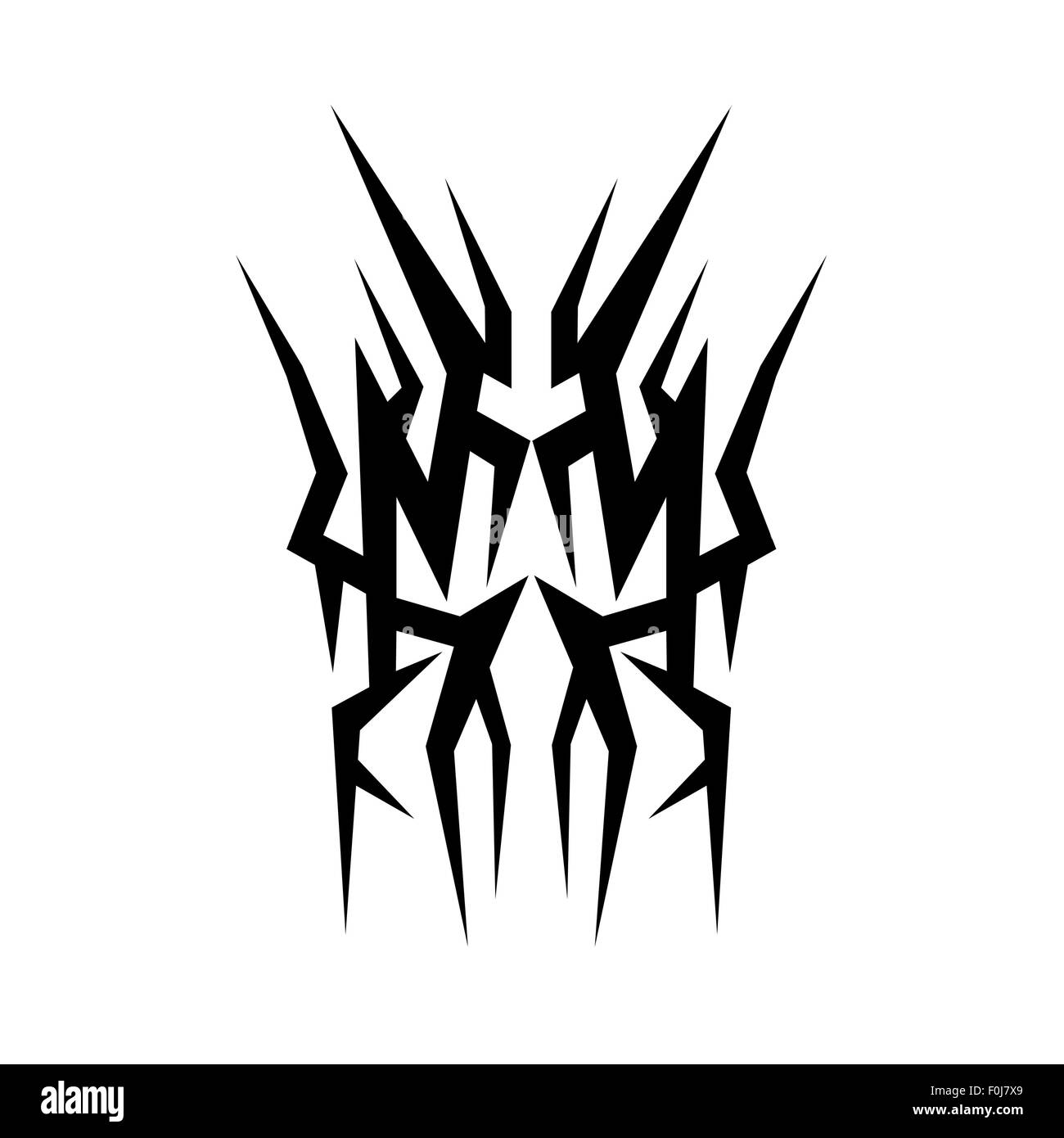 Tattoo stencil idea Black and White Stock Photos & Images - Alamy