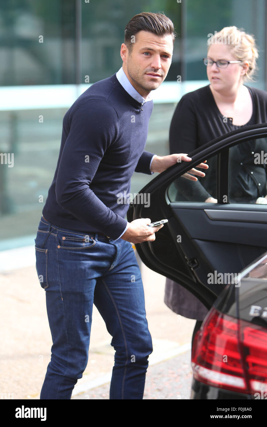 Mark Wright outside ITV Studios Featuring: Mark Wright Where: London ...