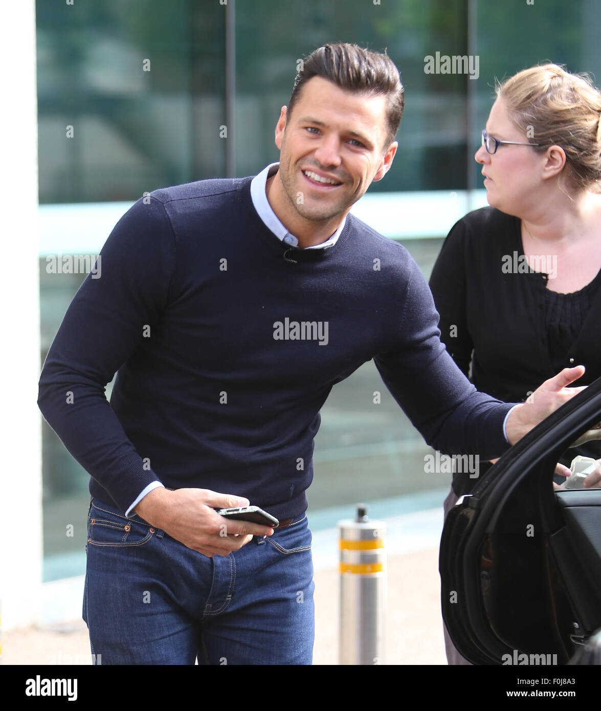 Mark Wright outside ITV Studios Featuring: Mark Wright Where: London ...