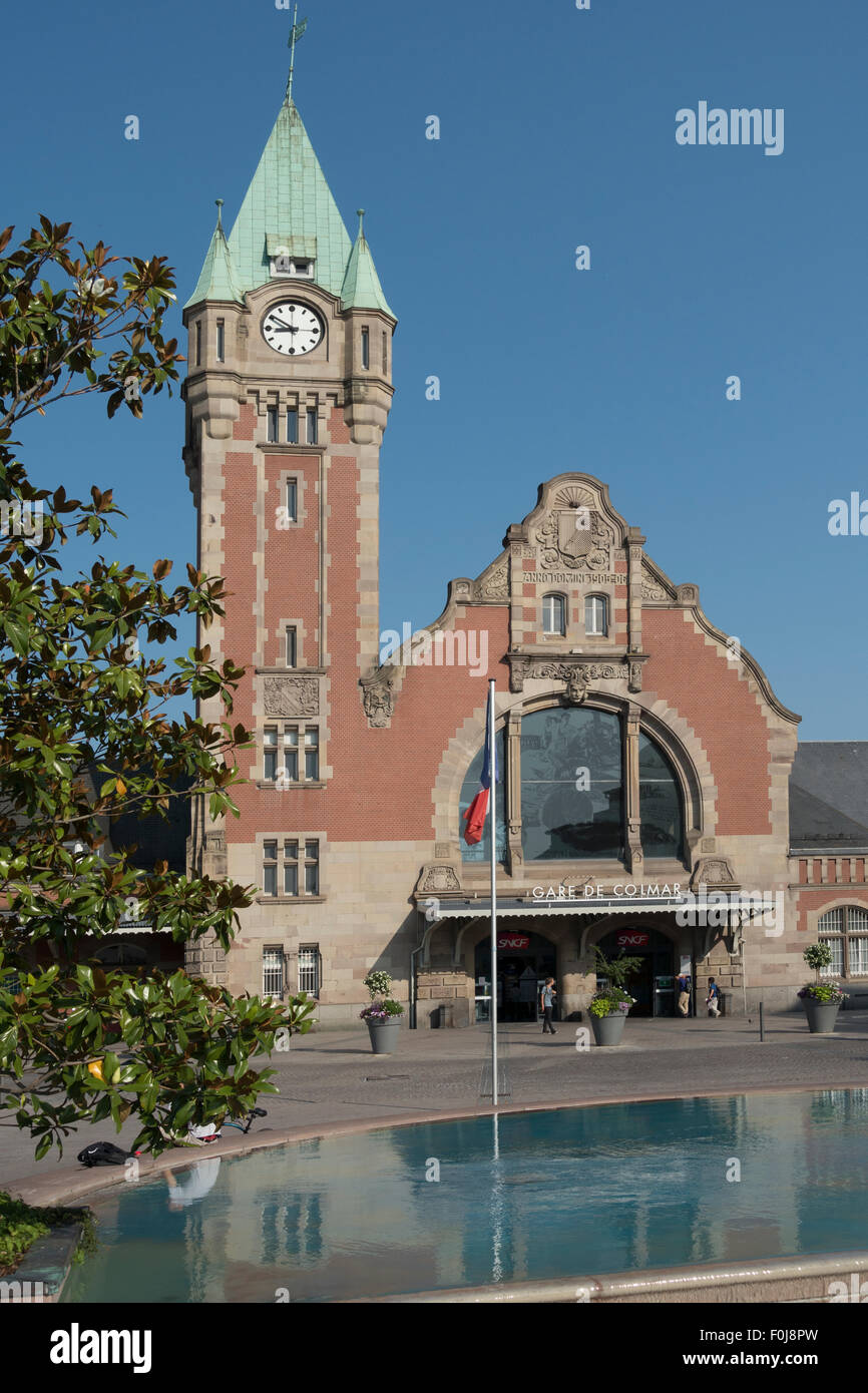 Colmar Railway Station, Alsace, France -2 Stock Photo - Alamy