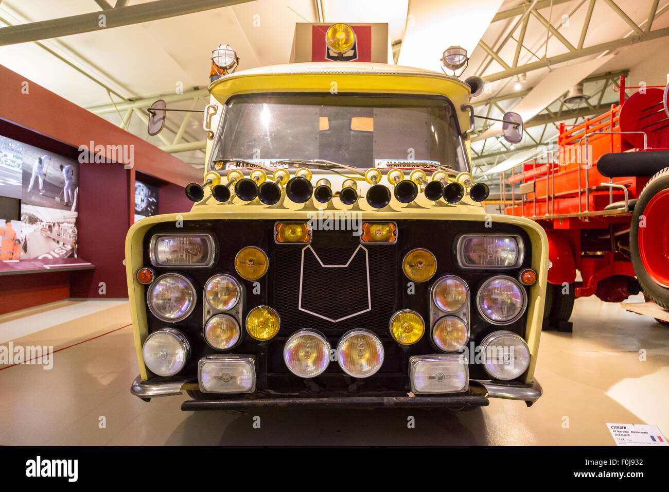 Car museum at Le Mans, France Stock Photo - Alamy