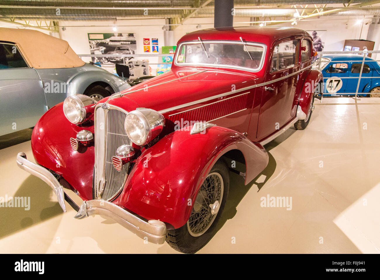 Car museum at Le Mans, France Stock Photo - Alamy