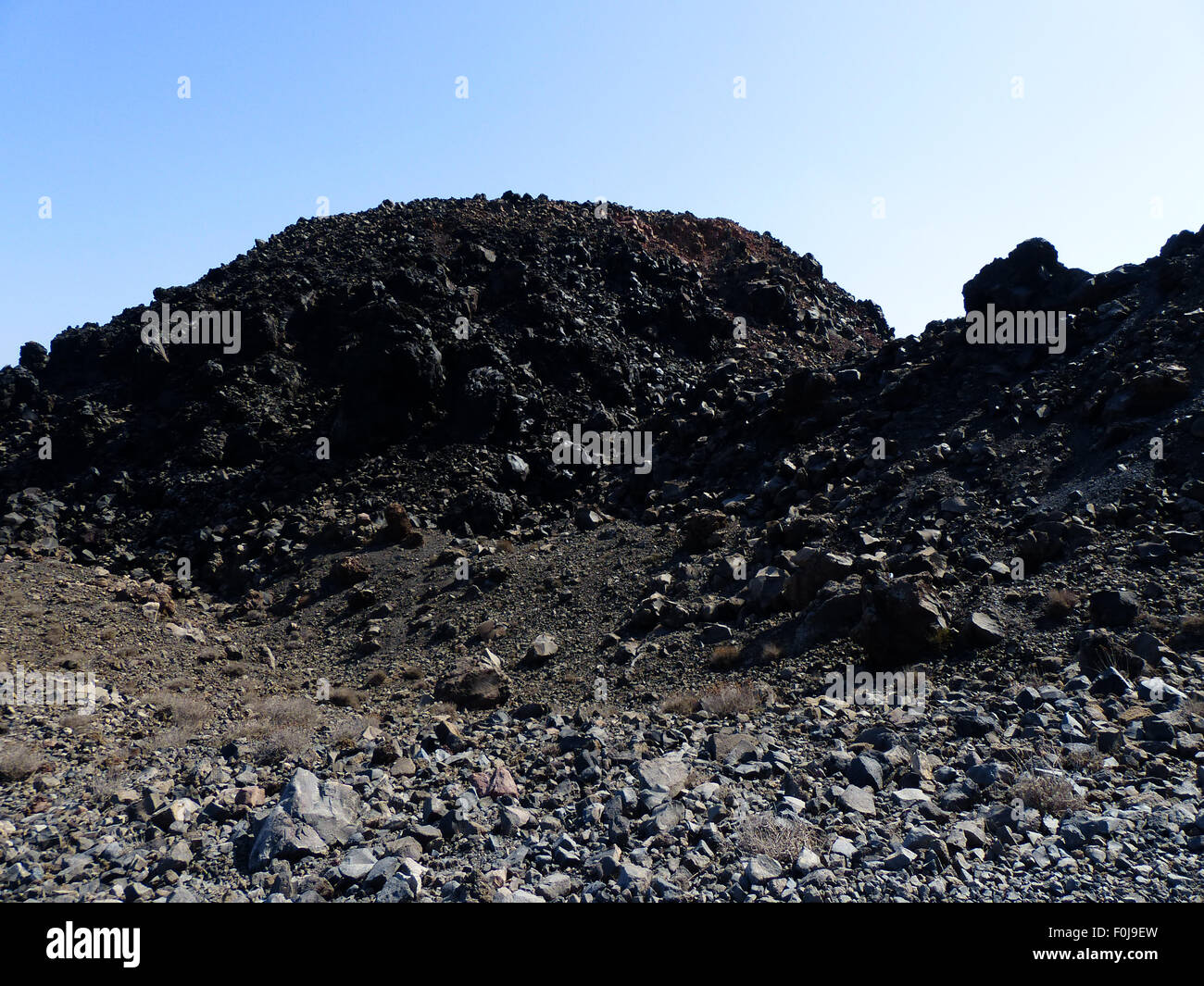 Stunning rocky landscape of Nea Kameni volcanic island Stock Photo - Alamy Stunning rocky landscape of Nea Kameni volcanic island Stock Photo - Alamy