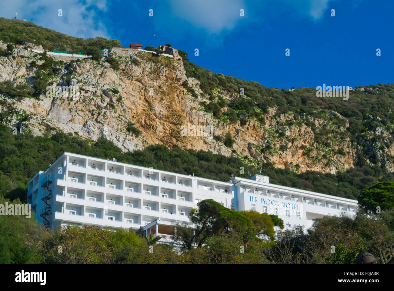 The Rock hotel, Gibraltar, Europe Stock Photo - Alamy