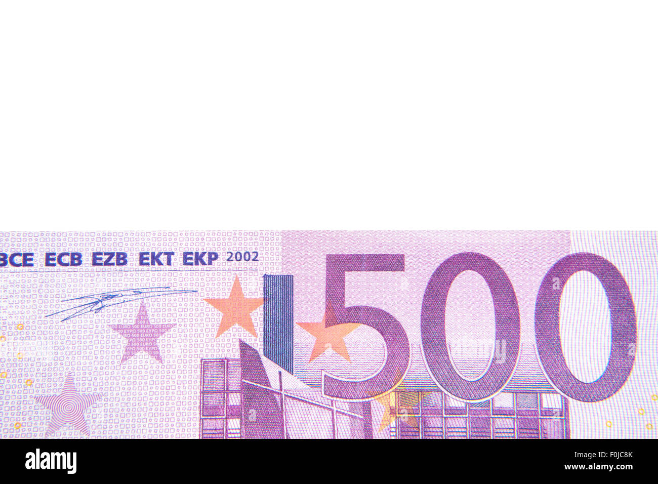500 euro note detail background Stock Photo - Alamy