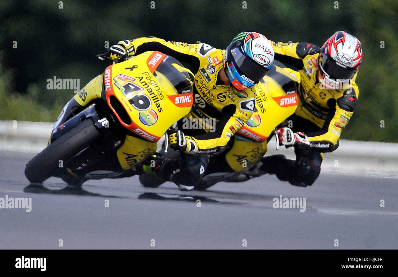 Brno, Czech Republic. 15th Aug, 2015. Grand Prix of the Czech Republic ...