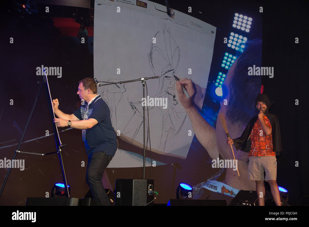 Anaheim, California, USA. 15th Aug, 2015. Animator and Disney Legend ...